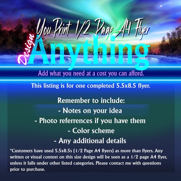 5x8 Custom Stickers - Etsy