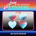 Frozen Heart - Animated Emote for Twitch, Discord and Youtube - Etsy