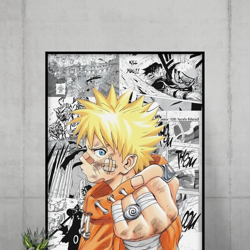 Naruto Poster Framed - Etsy