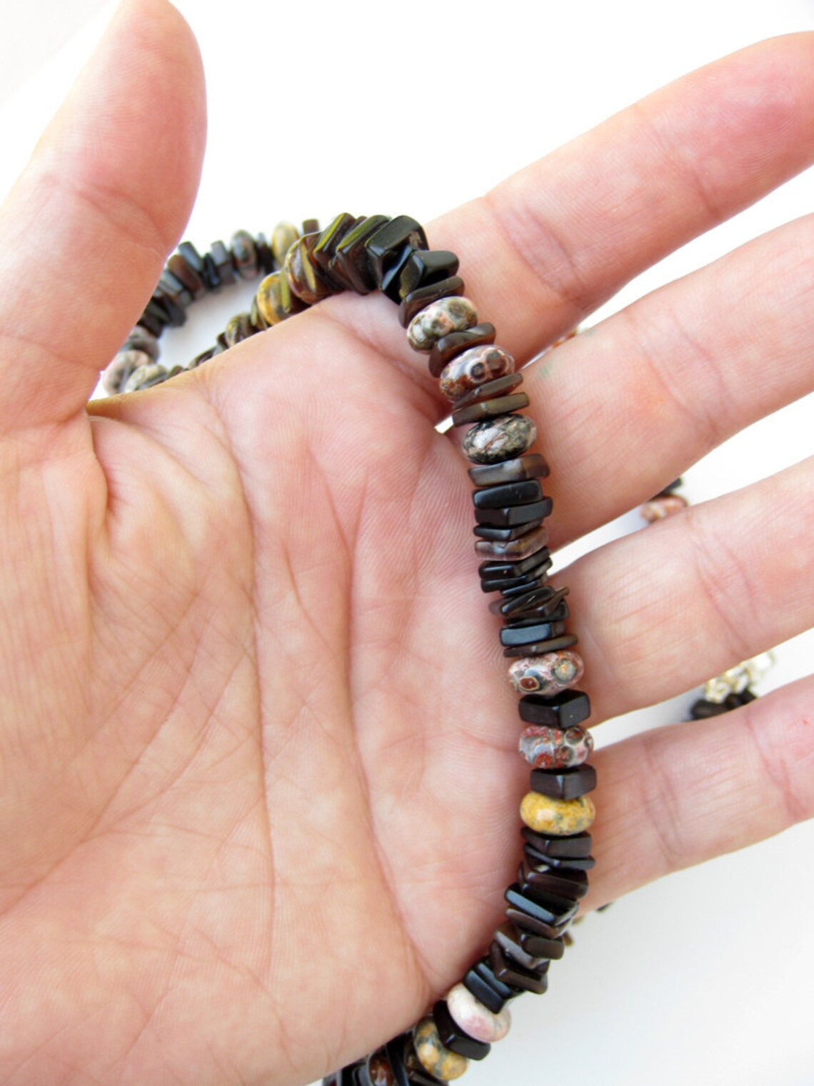 Black Shell Necklace for Men Men's Jewelry Midnight - Etsy