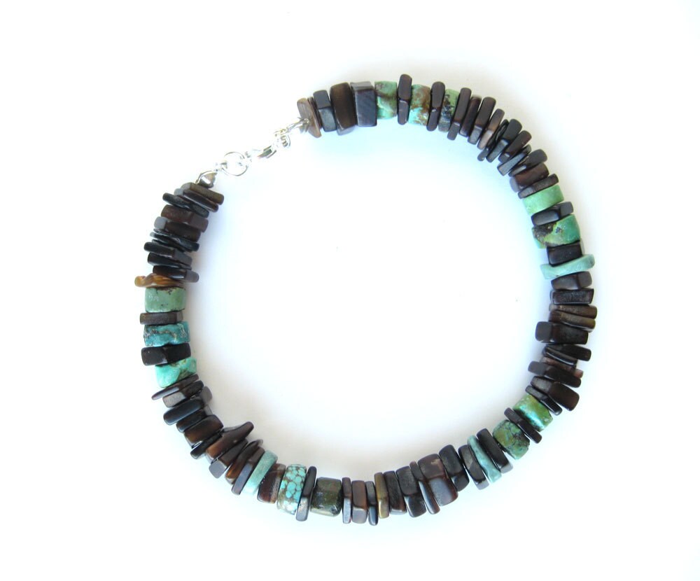 Mens Bracelet Shell Bracelet Mens Beaded Bracelet Mens | Etsy