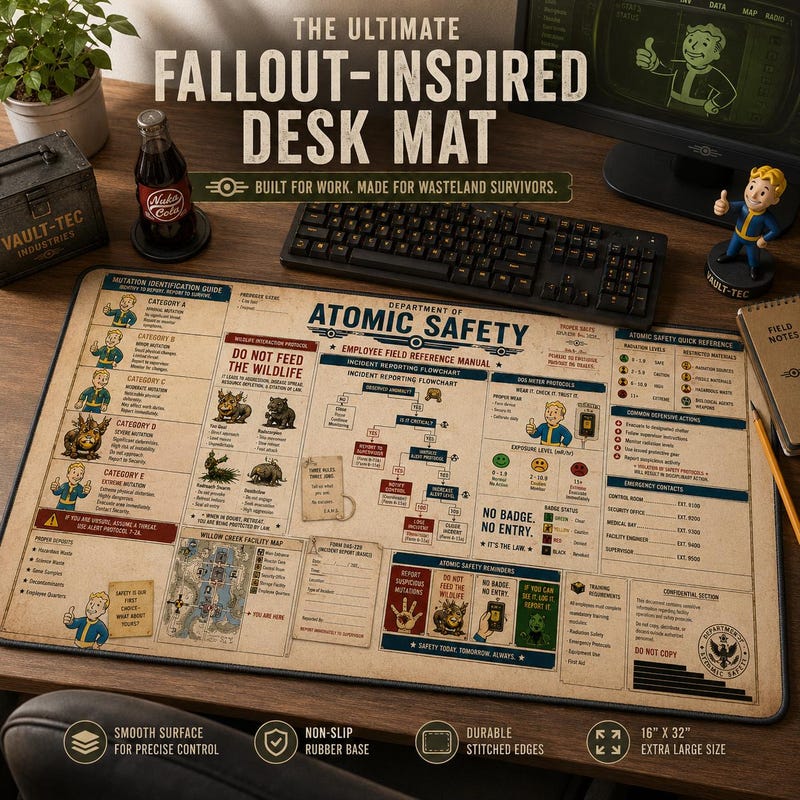 Fallout Mousepad - Etsy - Page 2