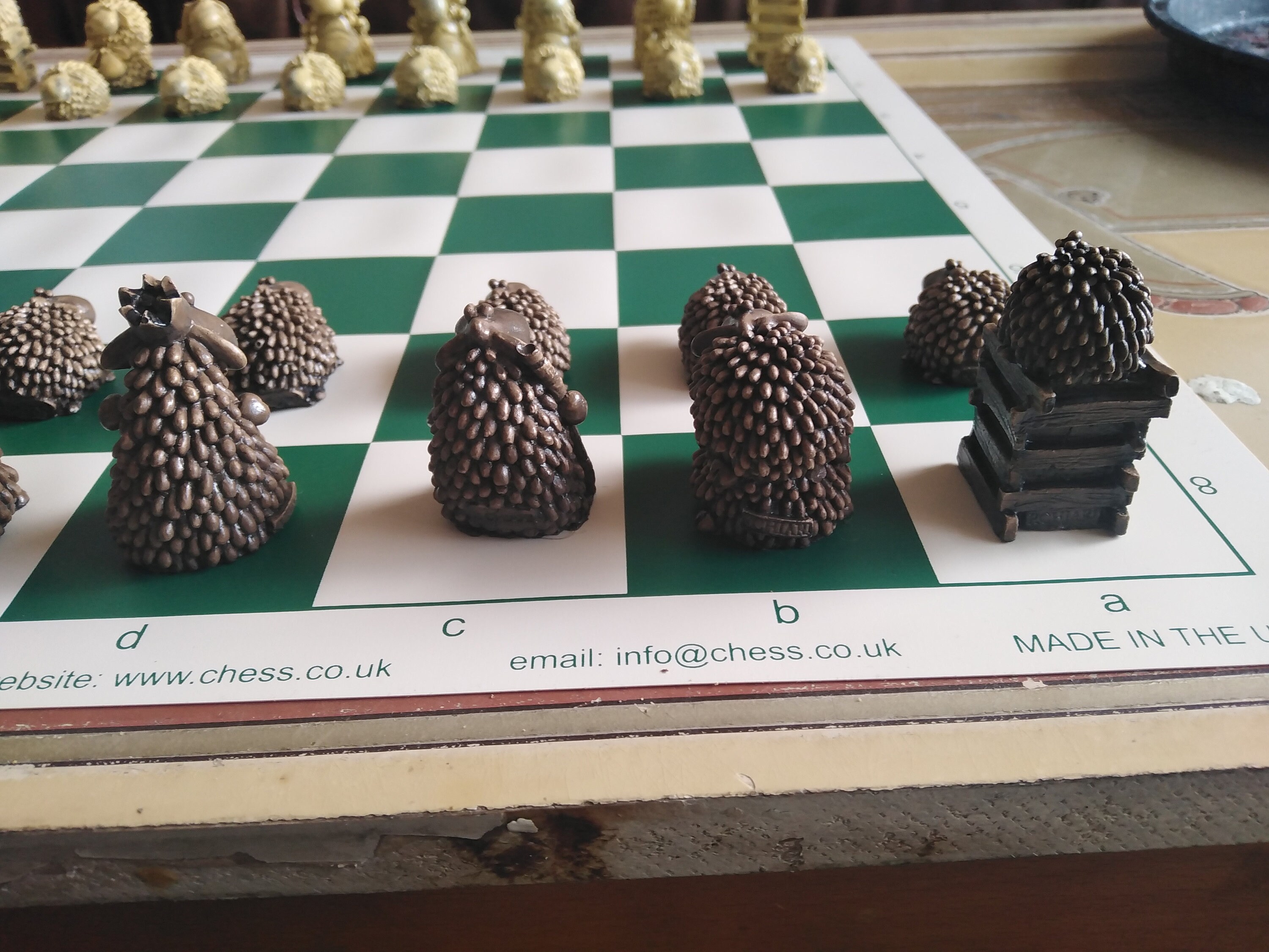 Adorable Sheep Chess Set in Walnut and Sandstone With Two - Etsy Australia