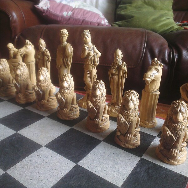Greek Chess Set - Etsy