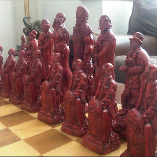Horror Chess Set - Etsy