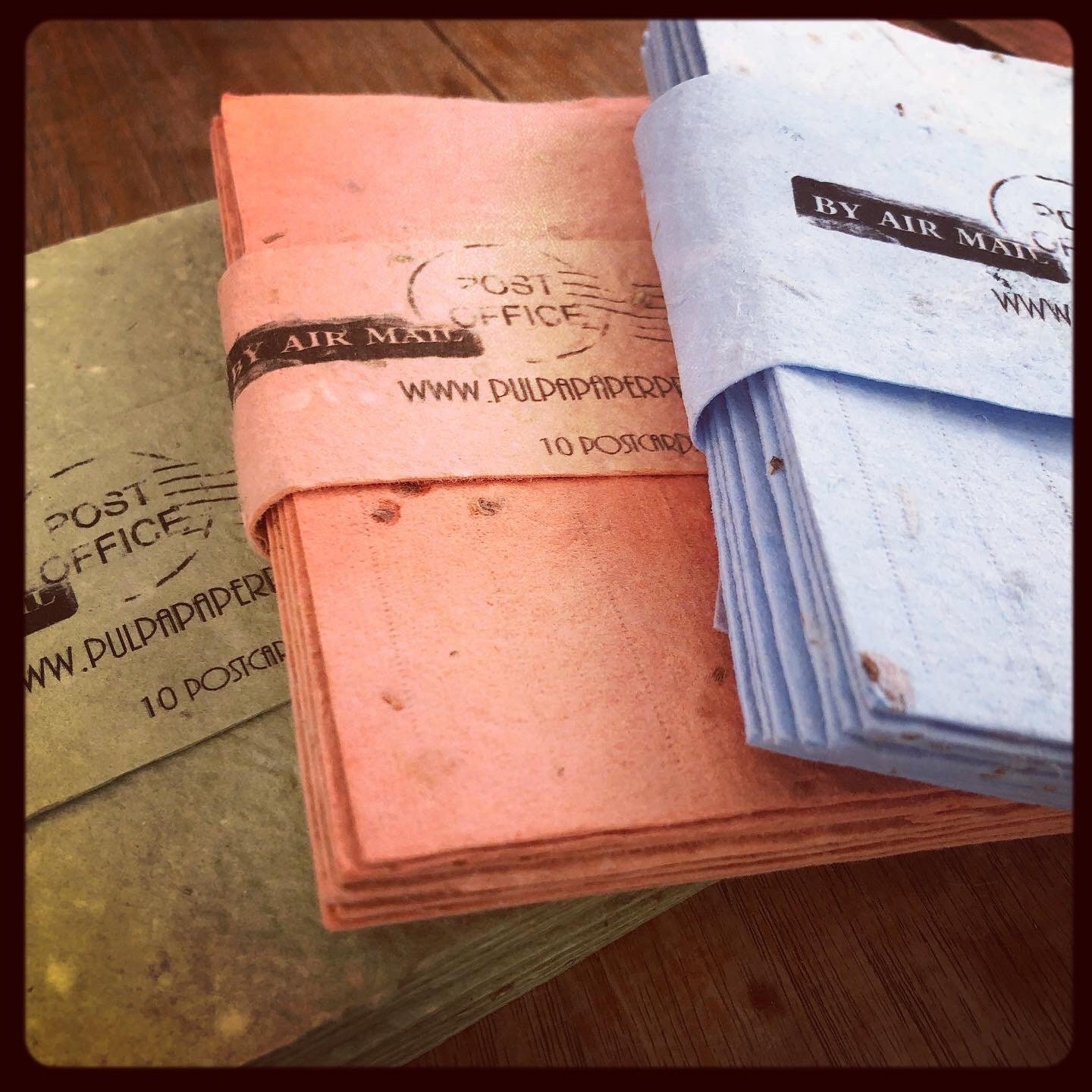 Wildflower Seeded Plantable Postcards Set of 10 | Etsy