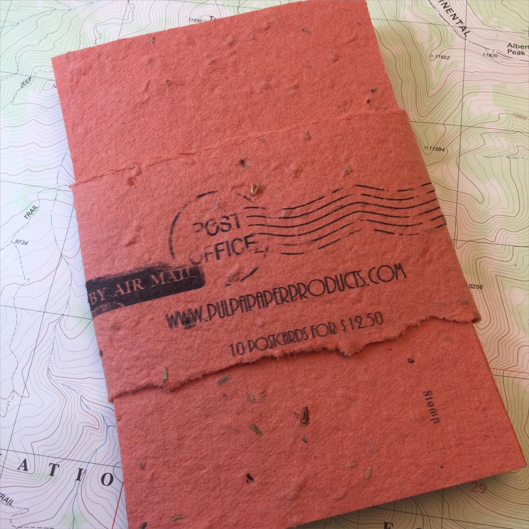 Wildflower Seeded Plantable Postcards - Set of 10 - Etsy