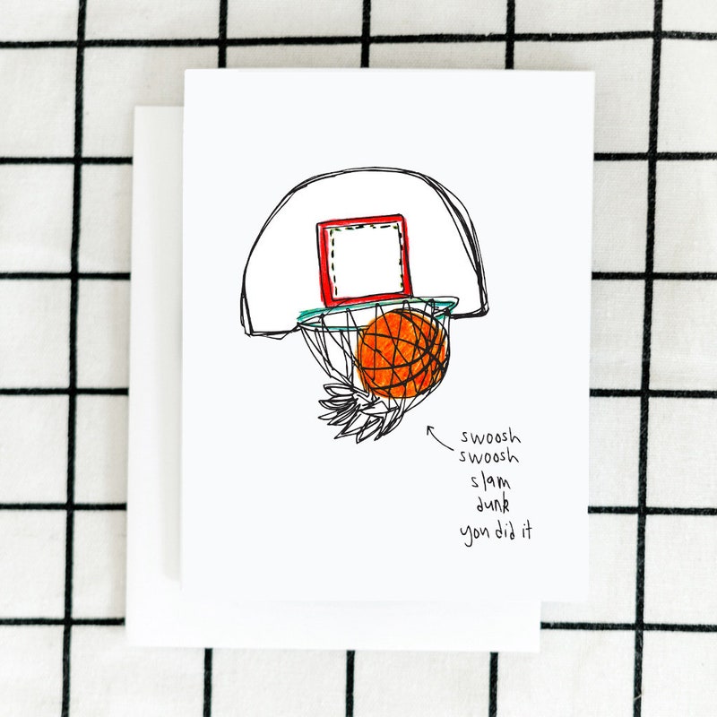 Basketball Card - Etsy