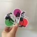 Skater Collection, 3 Skater Stickers, Skateboarder Stickers, Vinyl ...