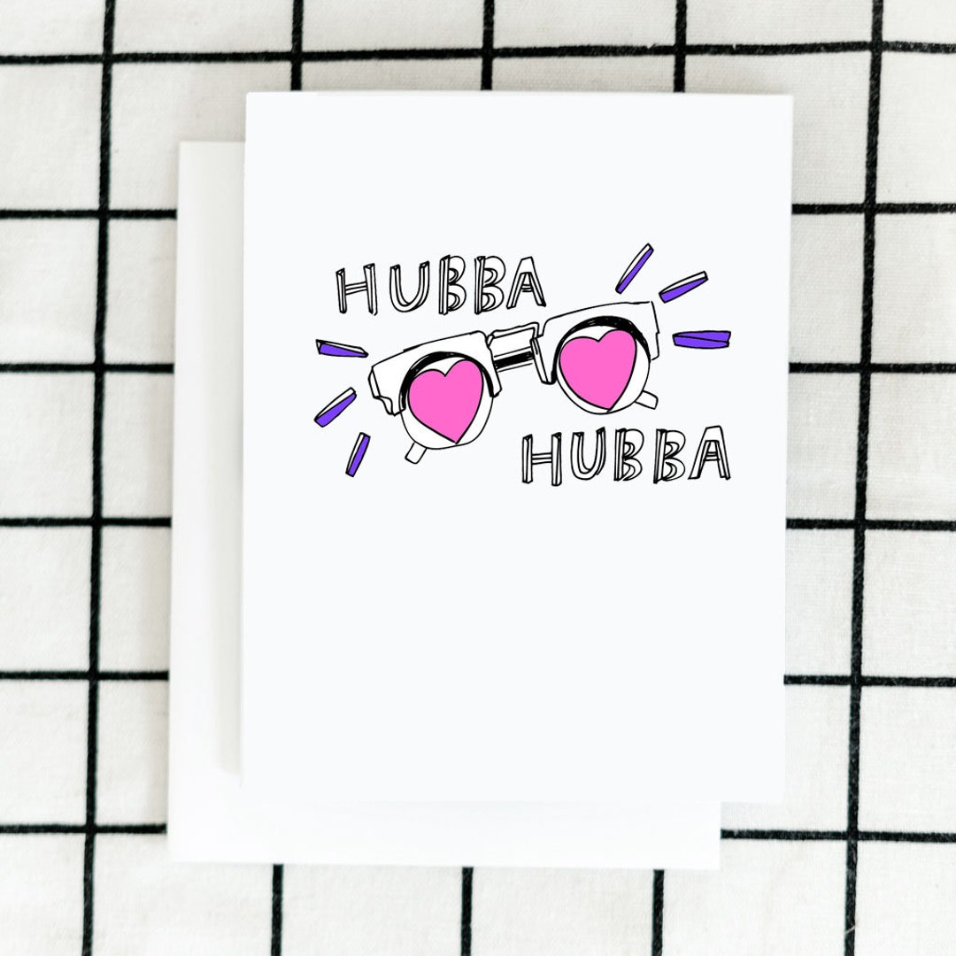 Hubba Hubba Valentine Card, Valentine's Card, Girlfriend Card ...