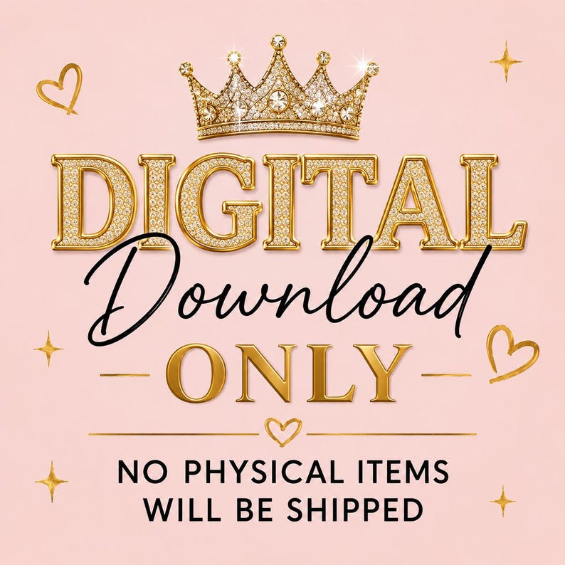 Birthday Girl Glam Sticker Pack | Black Girl PNG Stickers | Instant ...
