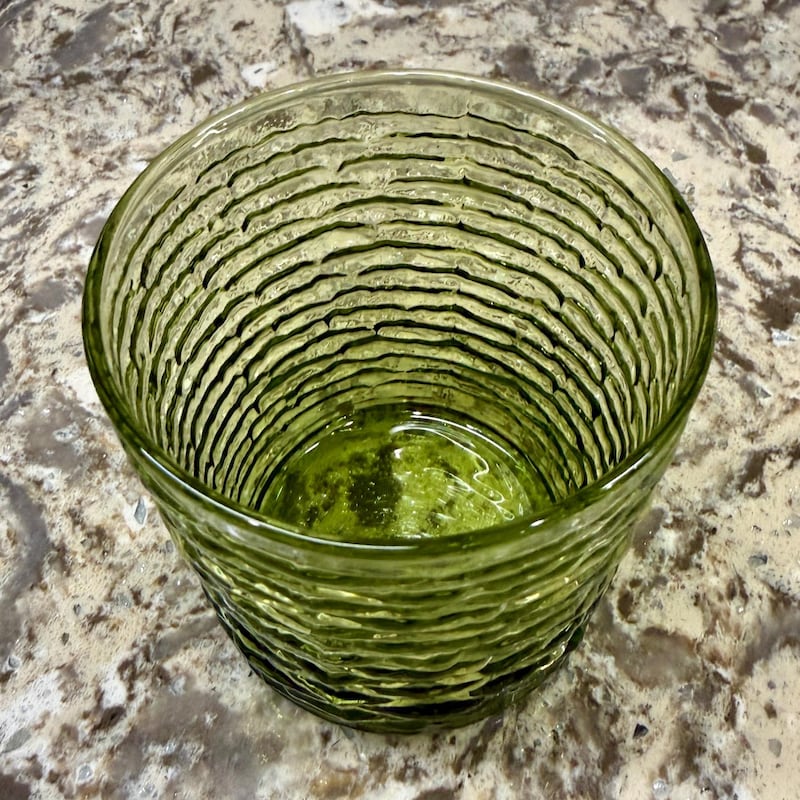 Juicer Glass Green Vintage - Etsy