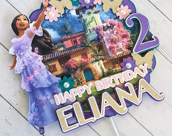 Isabela Cake Topper, Encanto Cake Topper, Encanto, Isabela Party Decor ...