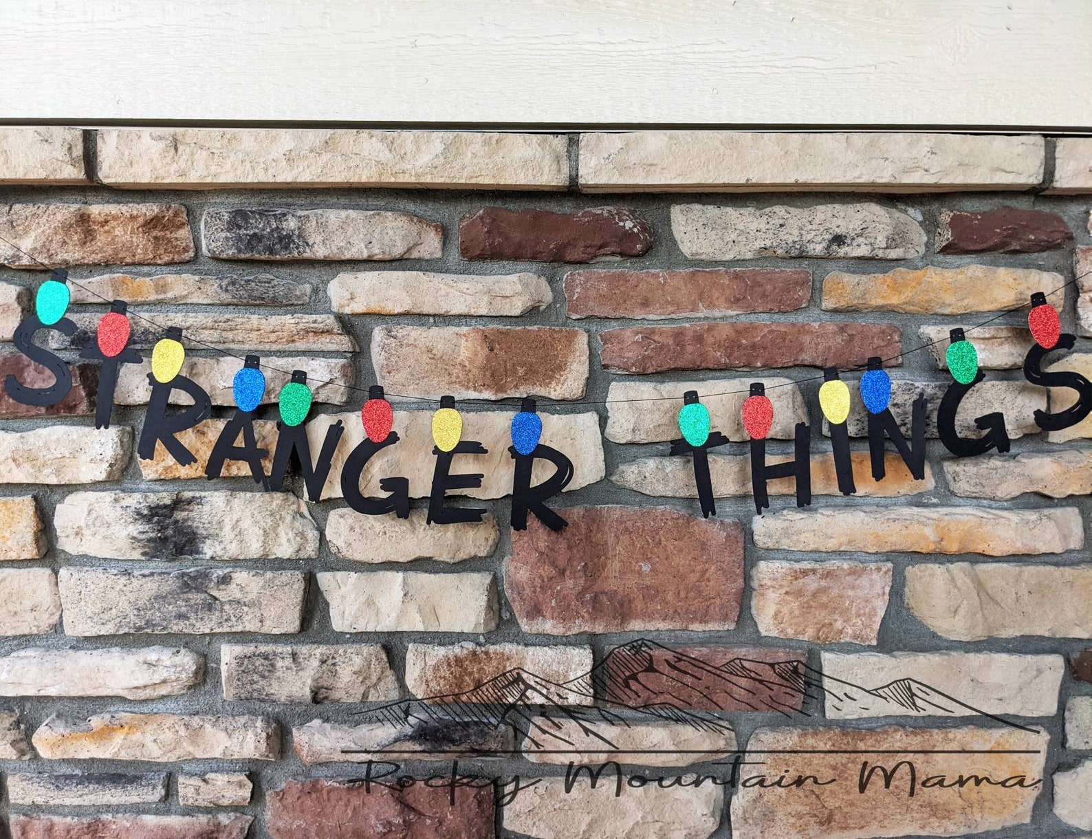 Stranger Things Banner Stranger Things Party Banner Stranger | Etsy