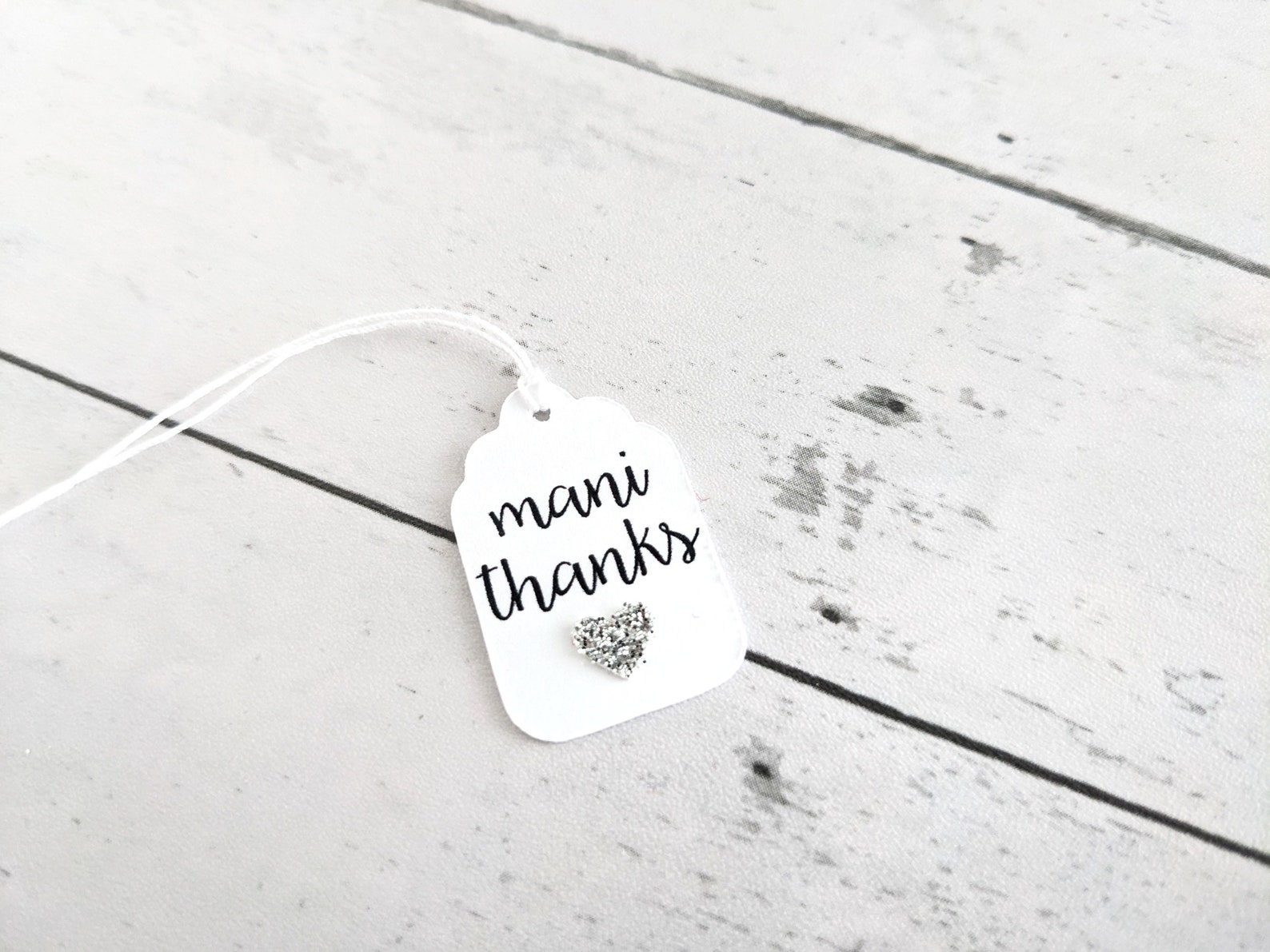 Mani Thanks Tags, Mani Thanks Bridal Shower Tags, Nail Polish Thank You ...