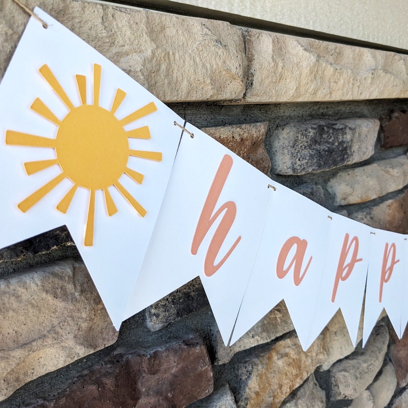 Sunshine Banner - Etsy