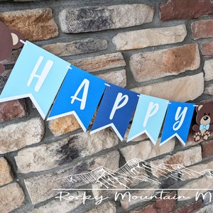 Teddy Bear Banner, Teddy Bear 1st Birthday Banner - Etsy