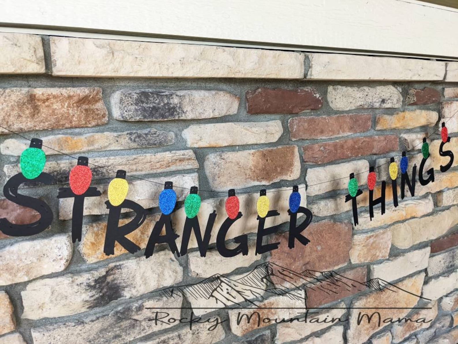 Stranger Things Banner Stranger Things Party Banner Stranger | Etsy