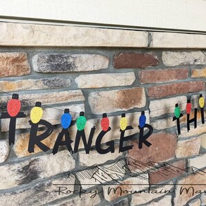 Stranger Things Banner, Stranger Things Party Banner - Etsy