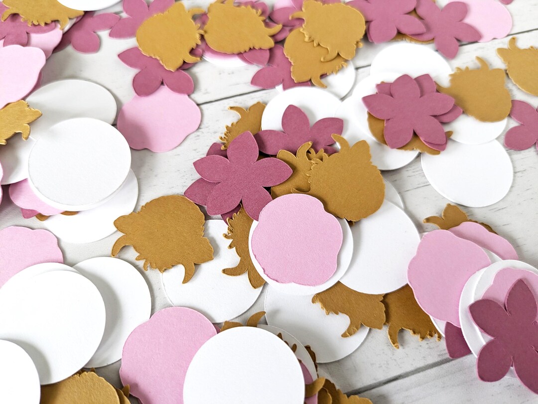 Highland Cow Confetti, Baby Cow Table Scatter - Etsy