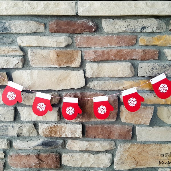 Mitten Garland - Etsy