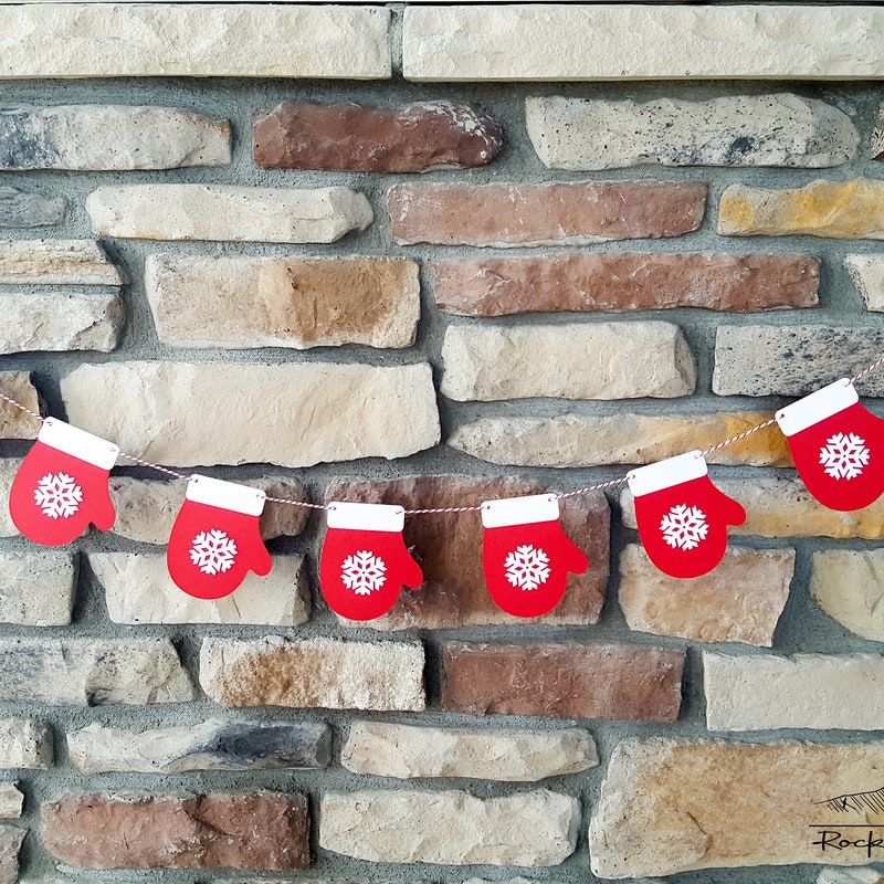Mitten Garland - Etsy