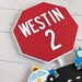 Stop Sign Cake Topper, Cars Cake Topper - Etsy