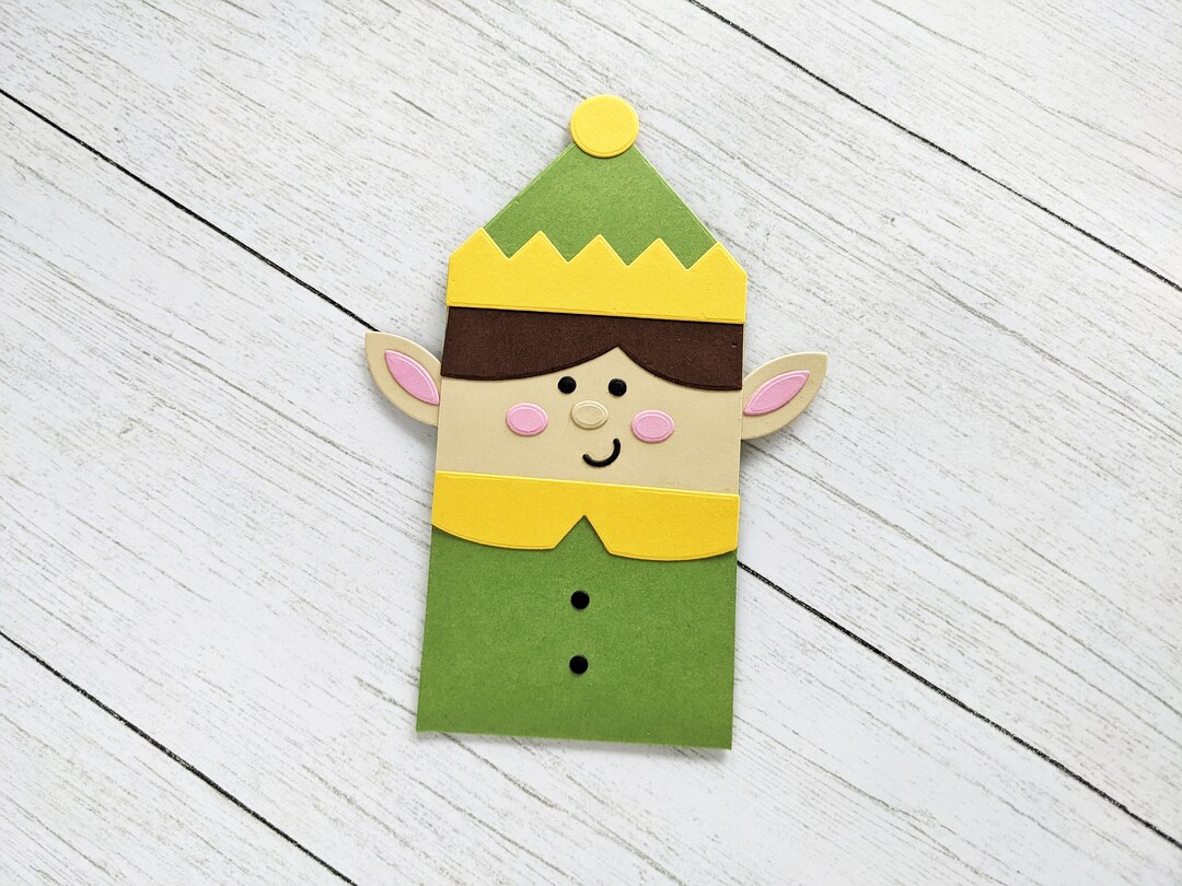 Elf Gift Card Holder, Christmas Elf Gift Envelope - Etsy