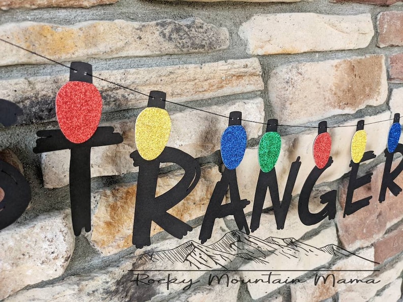 Stranger Things Banner Stranger Things Party Banner Stranger | Etsy