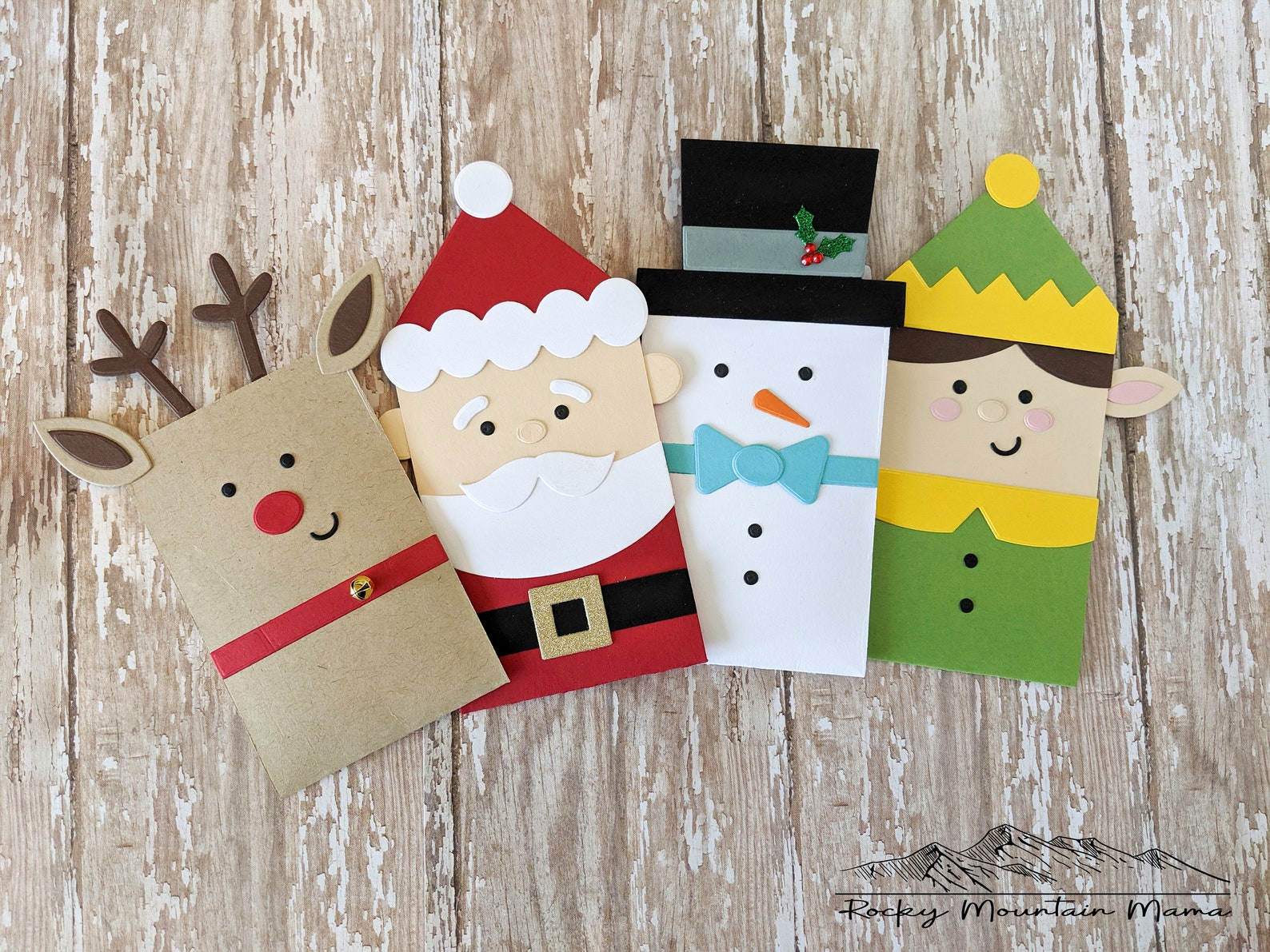 Elf Gift Card Holder Christmas Elf Gift Envelope - Etsy