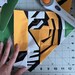 Tiger Foundation Paper Piecing Pattern - Etsy