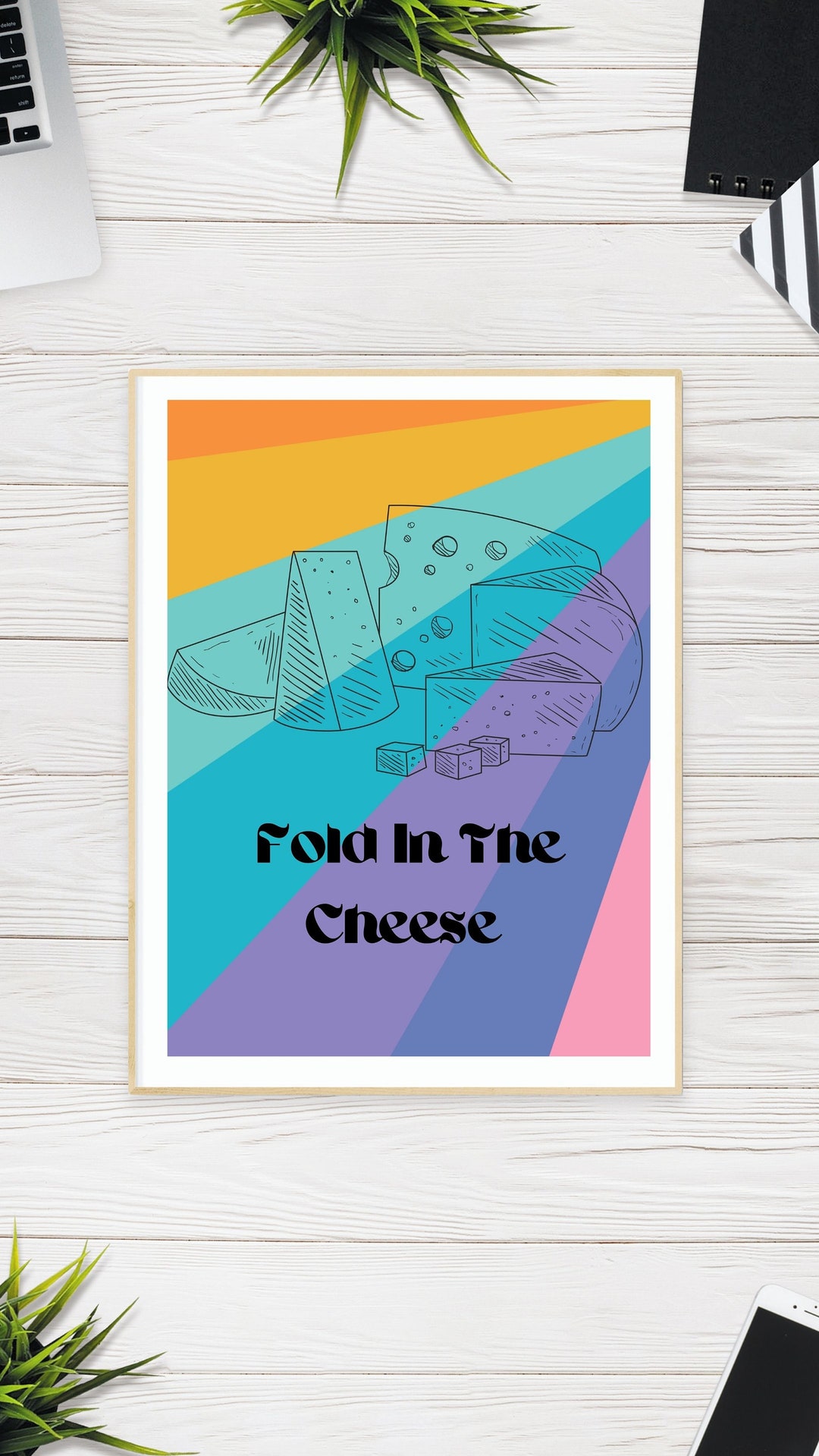 Fold in the Cheese, Schitt's Creek Wall Art digital Download - Etsy