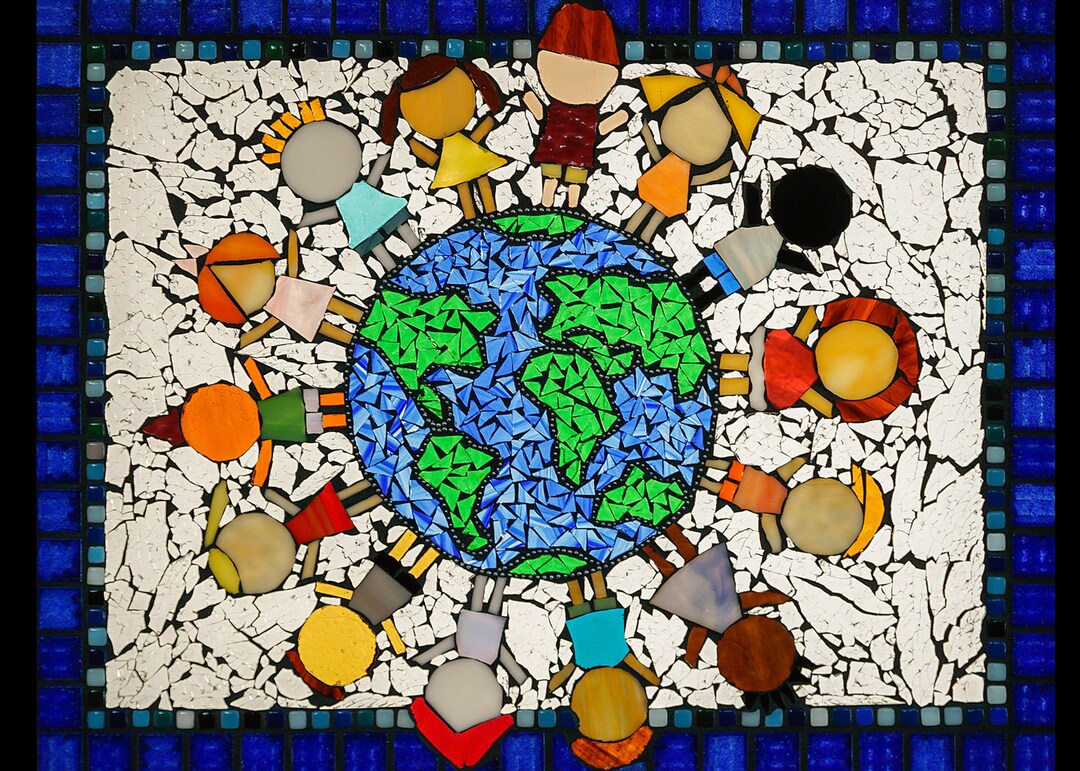 Earth Day Coexist Note Card - Etsy