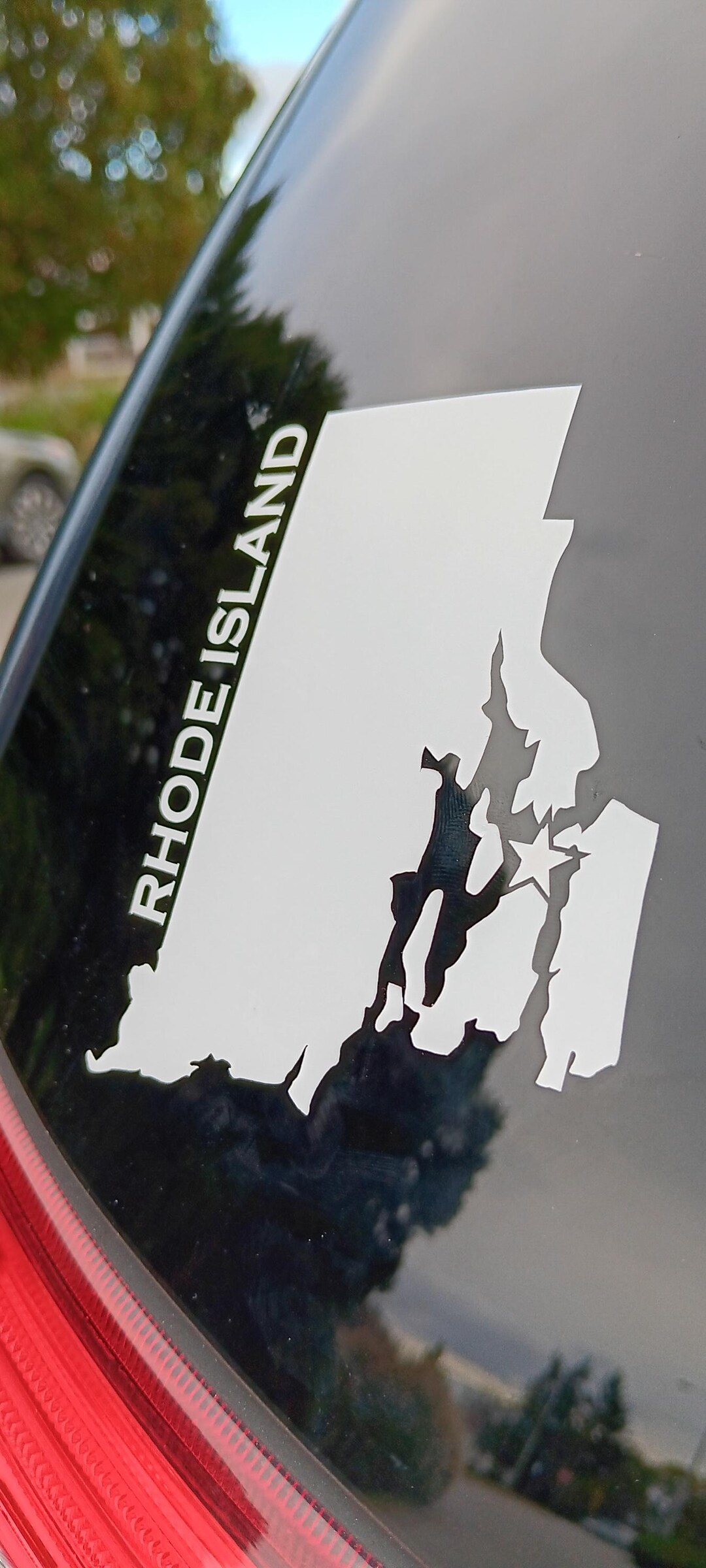 4 Inch Window Decal Sticker Custom State - Etsy