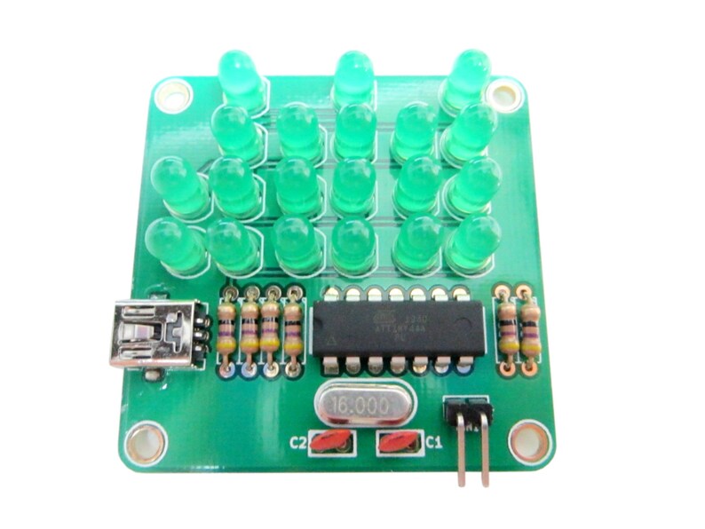 Binary Clock Kit With Green Lights - Etsy UK