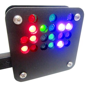 Binary Clock Kit With Red, Green and Blue Lights - Etsy