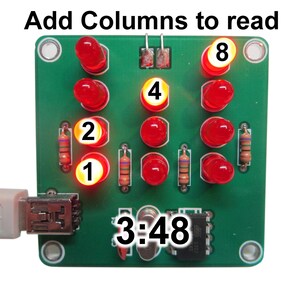 Simple Binary Clock Kit - Etsy