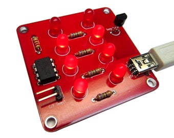 Simple Binary Clock Kit | Etsy