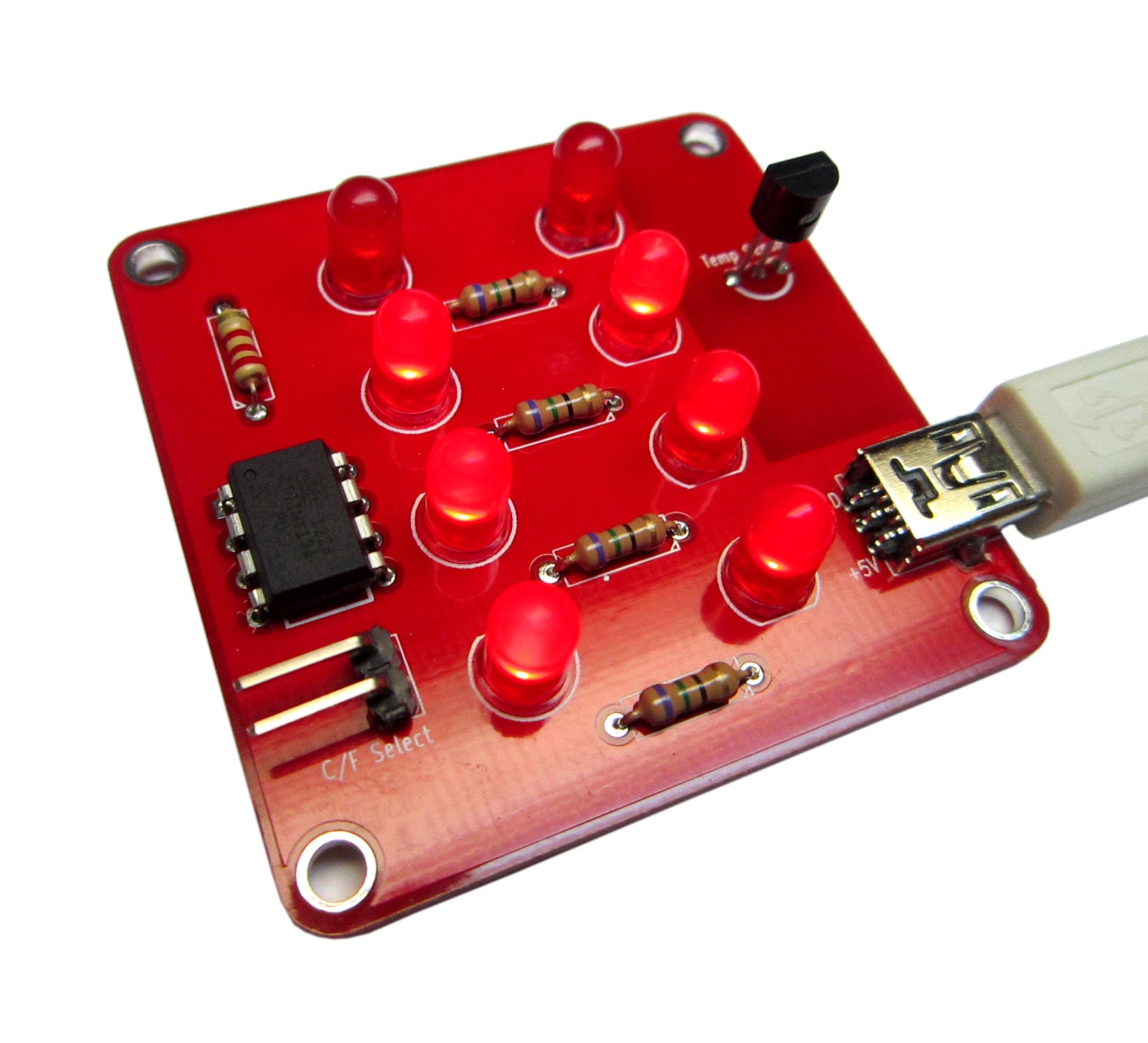 Binary Thermometer Kit Etsy