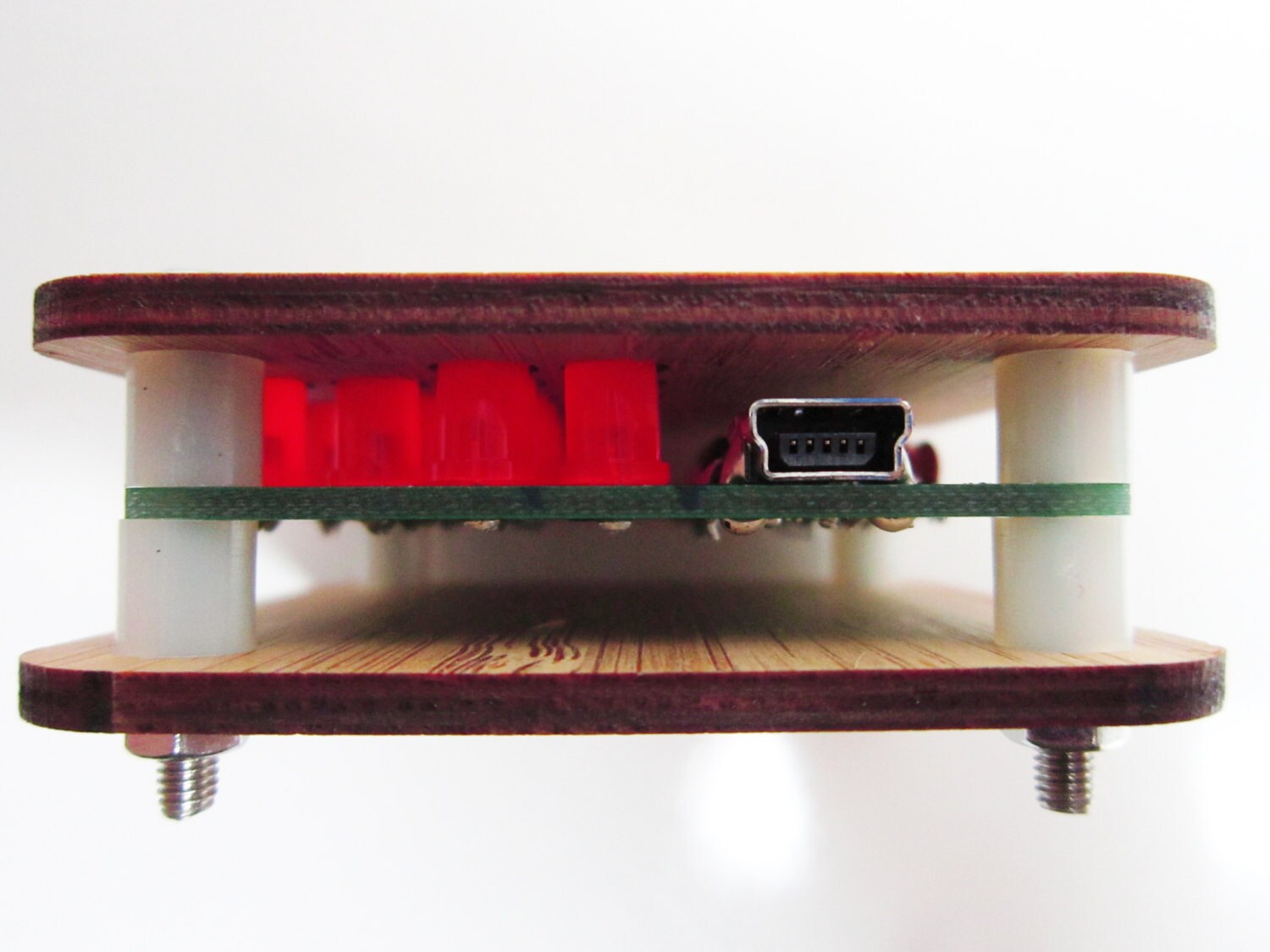 Martian Mars Time Binary Clock Kit in Sustainable Bamboo Wood - Etsy