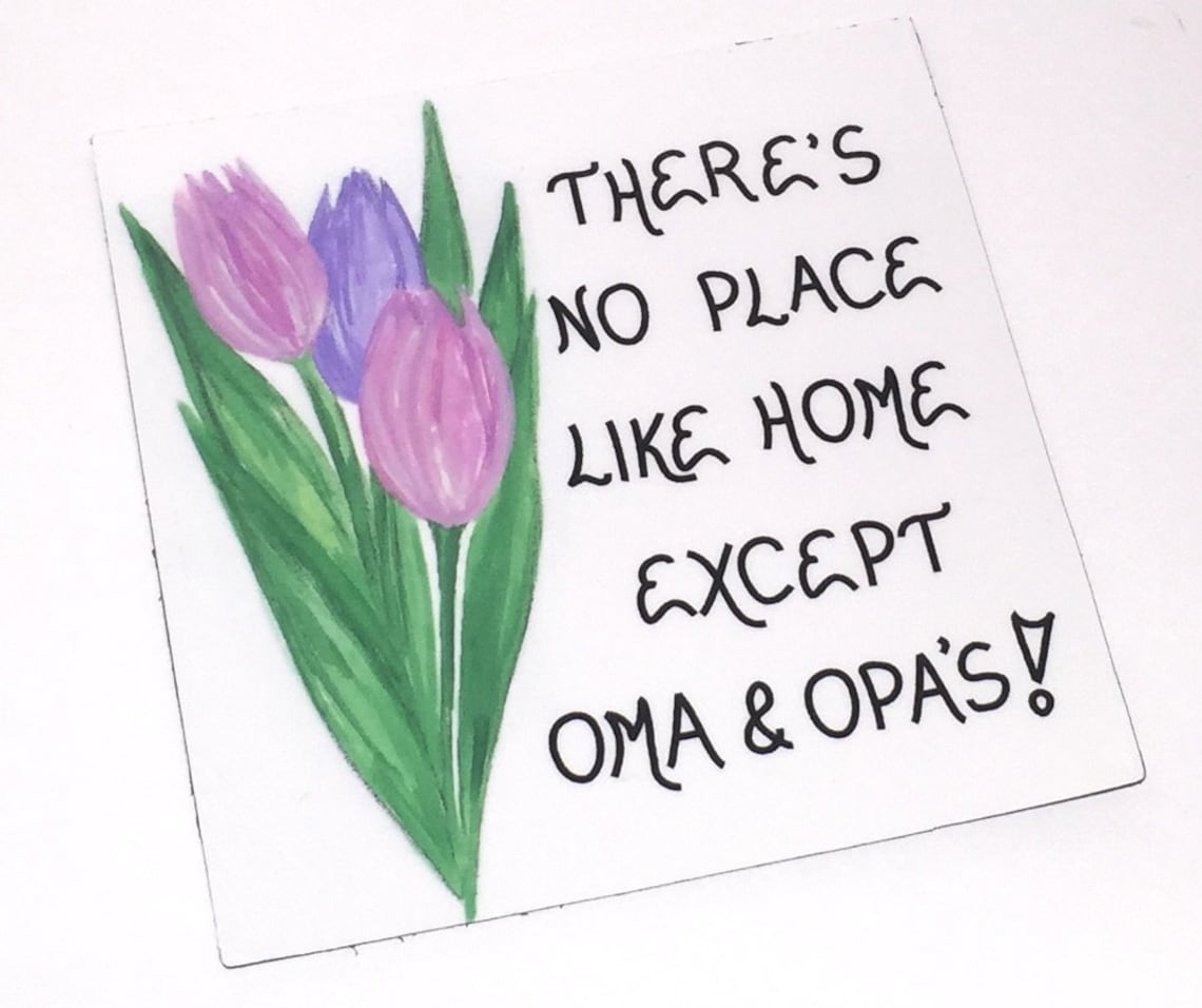 Oma Opa Quote Magnet Grandparents Saying About Grandma and Grandpa - Etsy