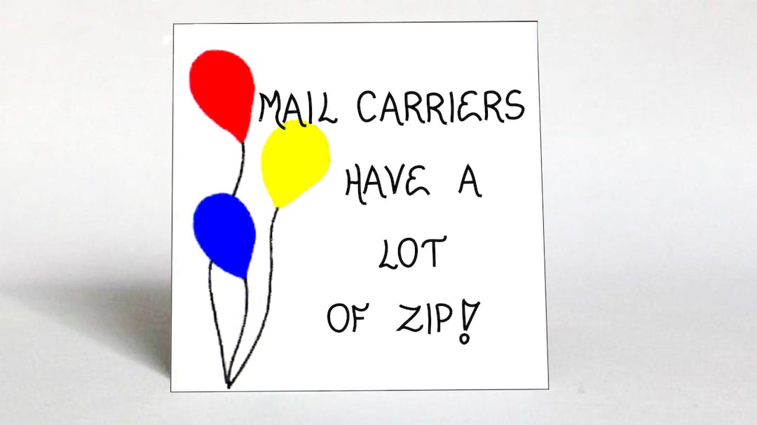 Gift for Mail Carrier, Quote About Postal Workers, Mailman, Mailwoman ...