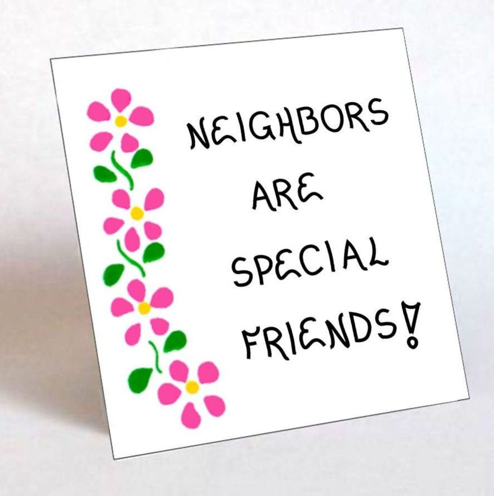 Quote About Neighbors - Message to Special Friends, People Next Door ...