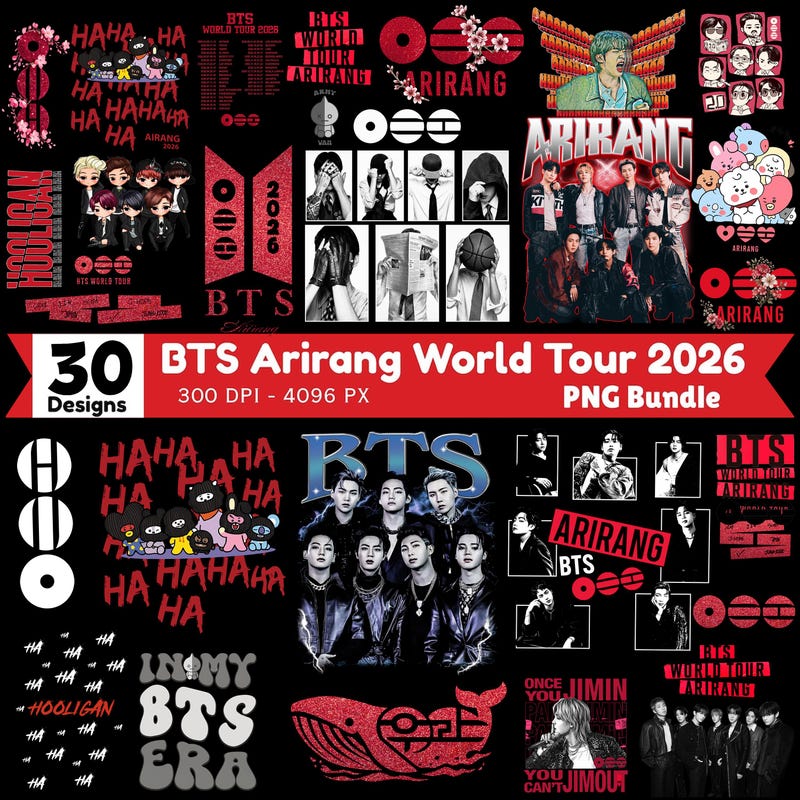 Bts Poster for the Concert - Etsy UK