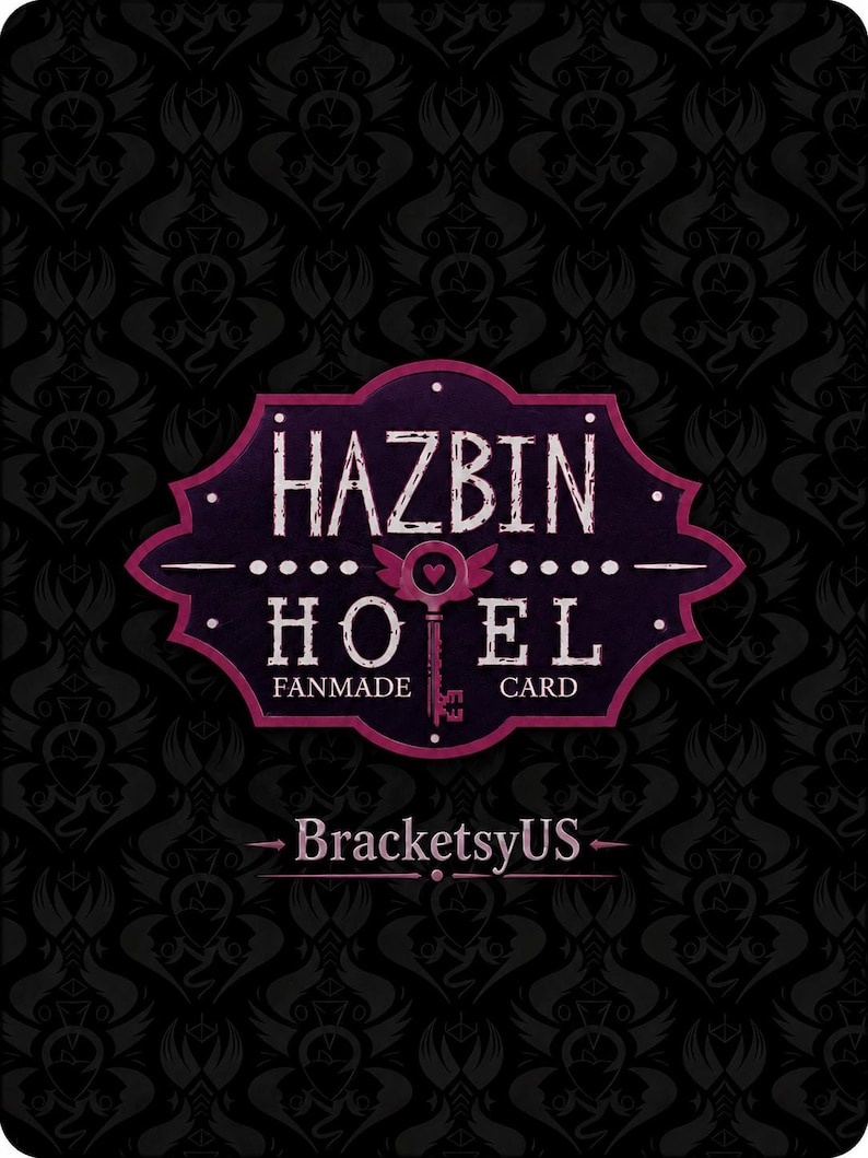 VORBESTELLUNG-Hazbin Hotel Alastor Fan Art Sammelkarte - Etsy.de