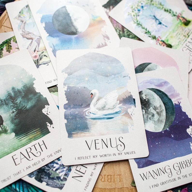 Soul Care Oracle Deck Astrology Tarot Astrology Oracle - Etsy