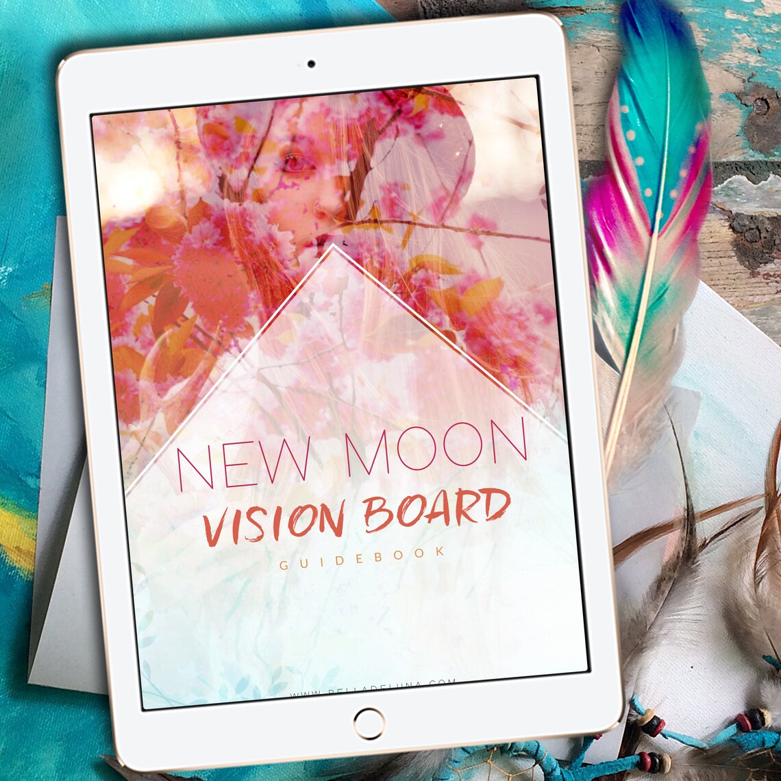 New Moon Vision Board Workbook New Moon Ritual Intention - Etsy