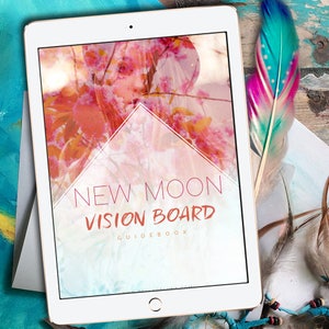 New Moon Vision Board Workbook New Moon Ritual Intention - Etsy