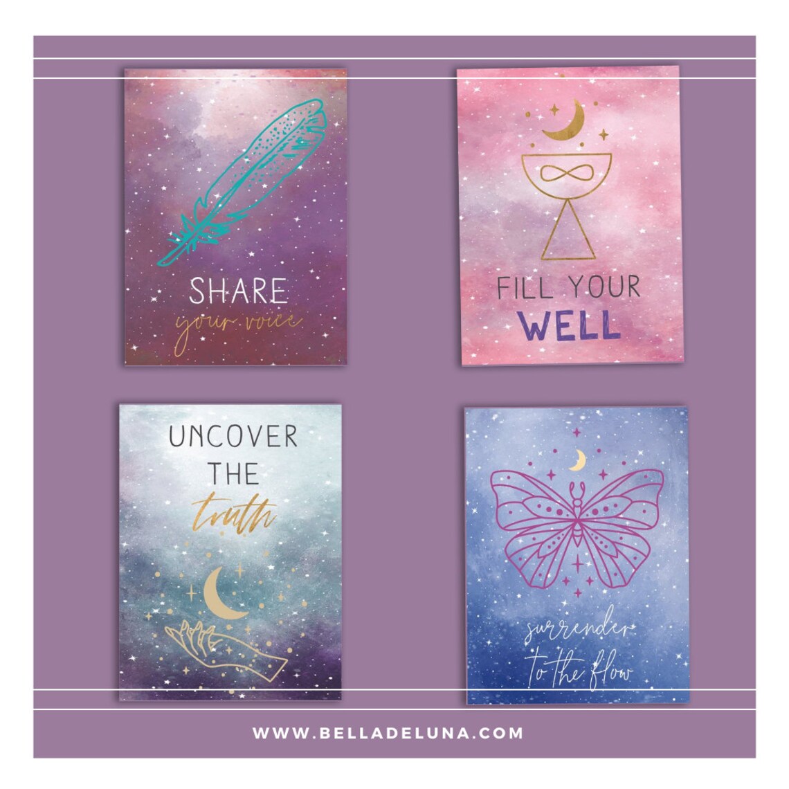 Mercury Retrograde Oracle Deck: Intuitive Astrology Cards (digital ...