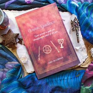Cosmic Guidance Astrology Tarot Book Celestial Tarot Book - Etsy